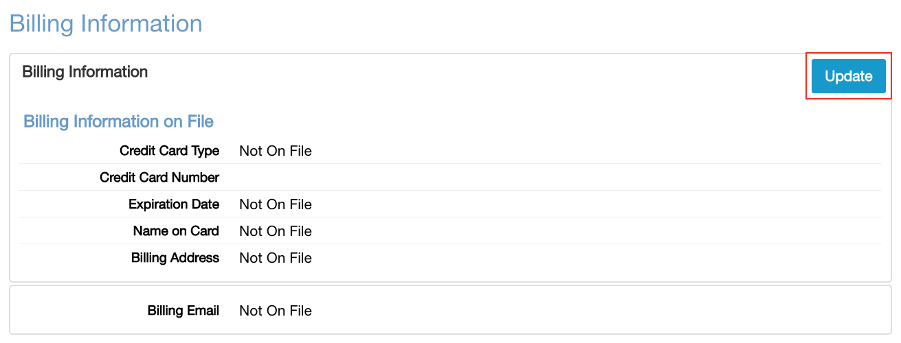 How to Update Your Credit Card Information